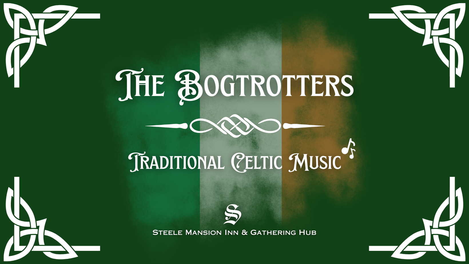 The Bogtrotters – Traditional Celtic Music – Steele Mansion